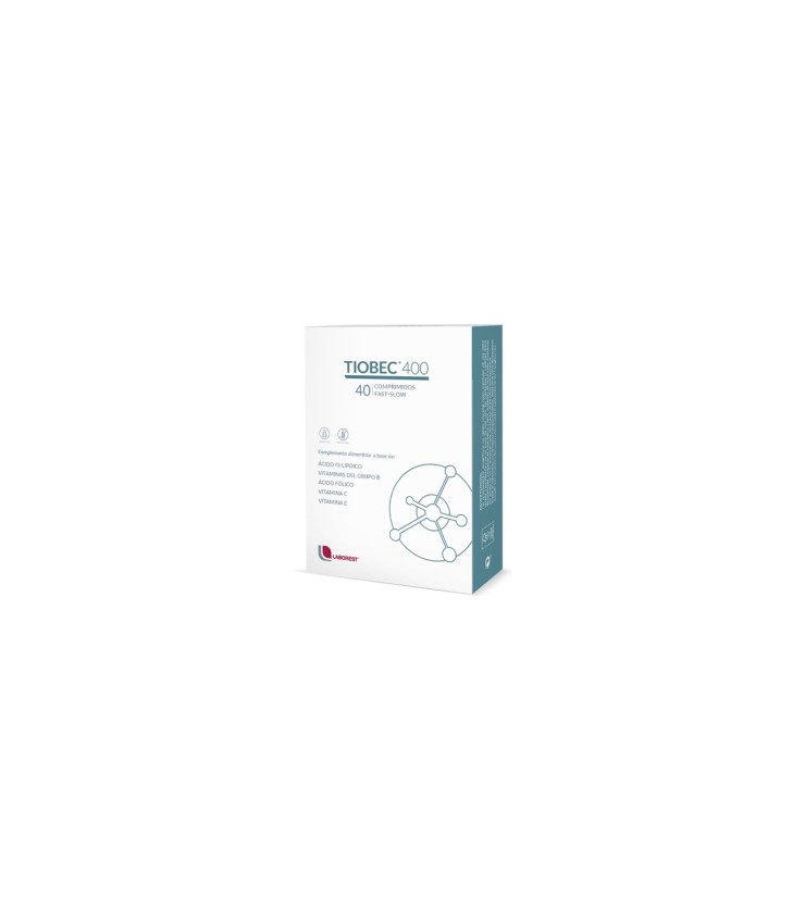 TIOBEC 400 40 COMPRIMIDOS FAST SLOW