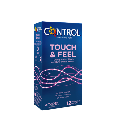 CONTROL INTENSE TOUCH & FEEL PRESERVATIVOS 12 UNIDADES